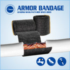 4inch 4.6m Structural Strengthening Material Sheath Repair Armor cast in Black Color